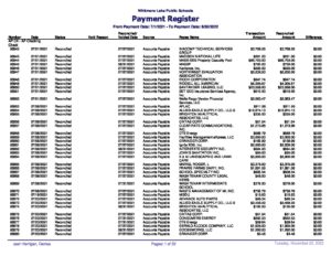 Accounts Payable Register 2021-22 - Whitmore Lake Public Schools
